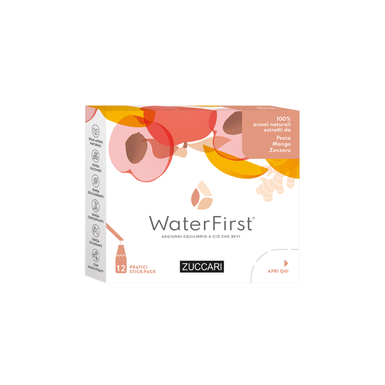 WaterFirst Pesca Mango Zenzero | Zuccari